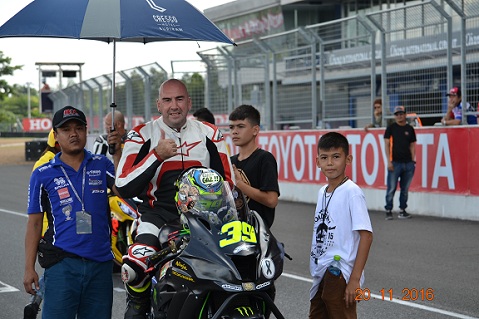 Local Scottish Rider Gary Johnson - Update - Buriram Times